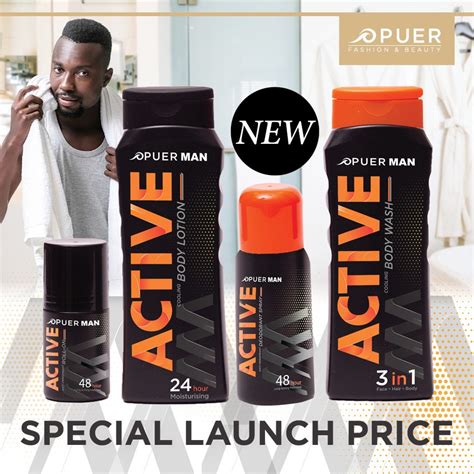 Puer Man Active The New Range For Botle Buhle Brands
