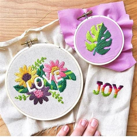 Stunning Negative Space Embroidery