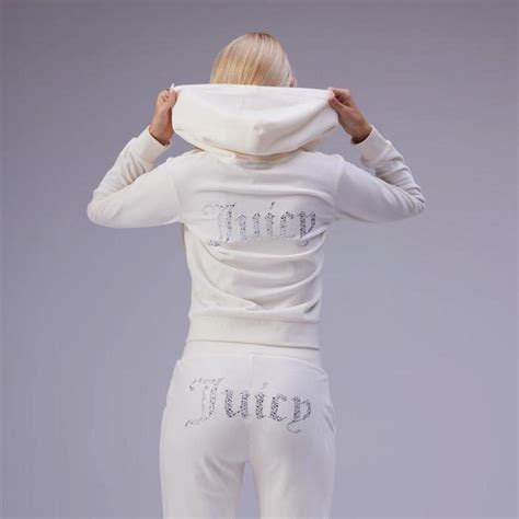 Juicy Couture Tracksuit In White Cream Sugar Depop