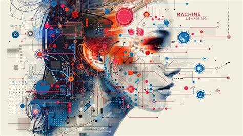 Concept For A Commercial Background Image On The Topic Of Machine Learning Banner For