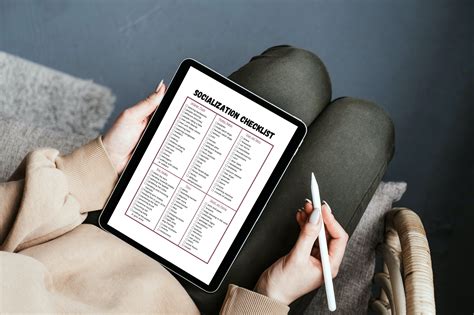 New Puppy Socialization Printable Checklist Dog Etsy