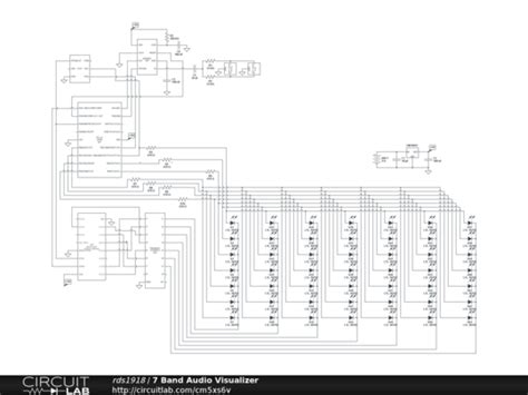 7 Band Audio Visualizer Circuitlab