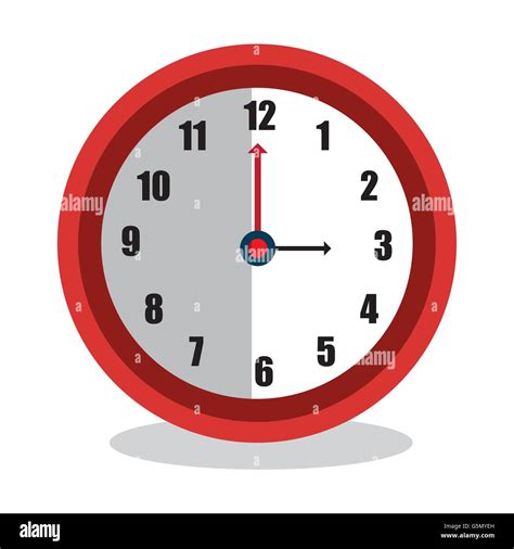 Time Clock Design Stock Vector Image And Art Alamy