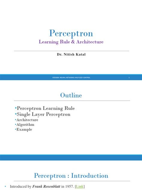 Perceptron Pdf