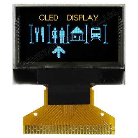 Color Oled Display Dual Color Oled Display Graphic Oled Color Display