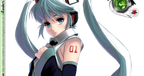 Vocaloid Hatsune Miku Cute Sensual Render ORS Anime Renders
