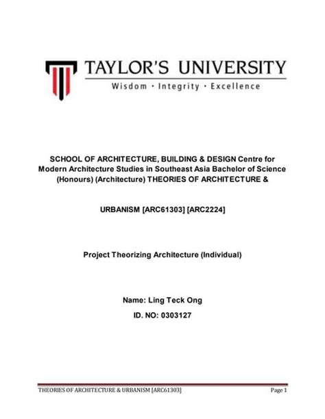 Architecture Thesis 1 Pdf