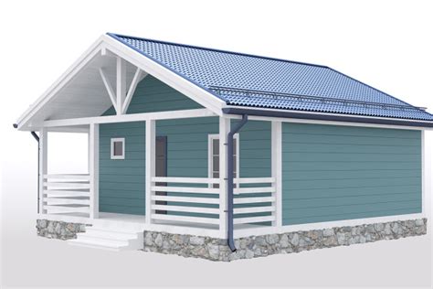 3Д моделирование дачных домика за 500 руб исполнитель Юрий Yriy3dviz