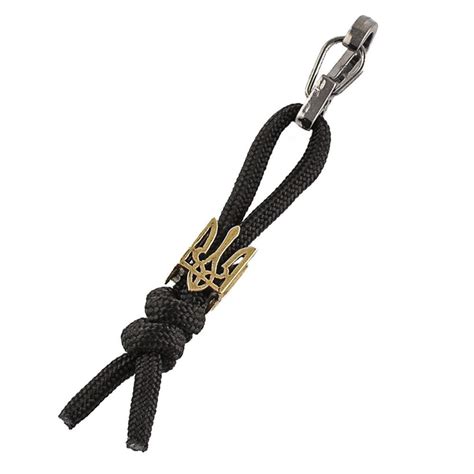Брелок из паракорда Тризуб Black фото отзывы характеристики в интернет магазине Rozetka от