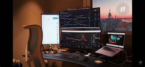 Setup Home Office Trading Monitor Tech Business Luxury Tatoo Houses