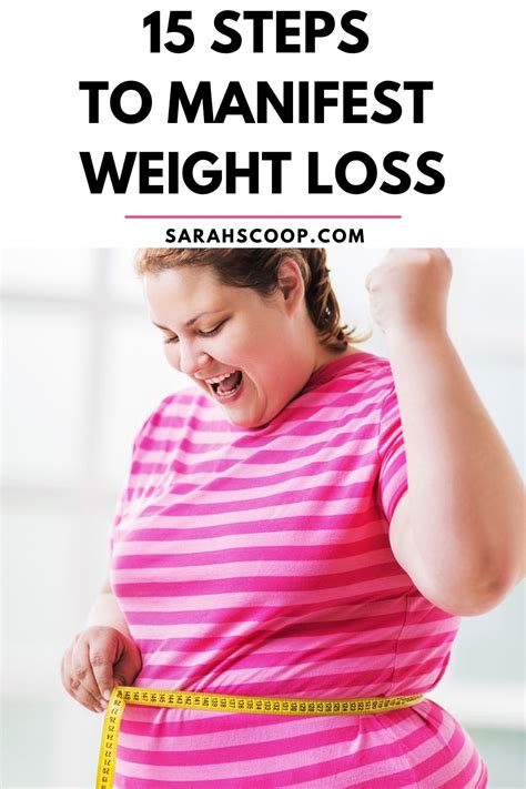 How To Manifest Weight Loss In 15 Steps Sarah Scoop