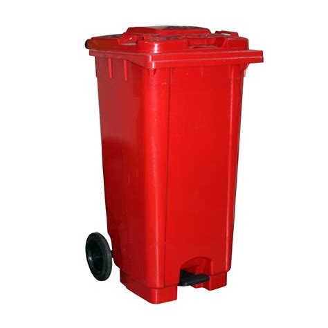 Bali Wheelie Bin With Pedal 120l 3mplast