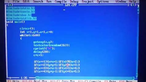 How To Make Square In Turbo C Youtube