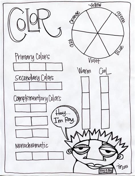Grade 3 Art Worksheets