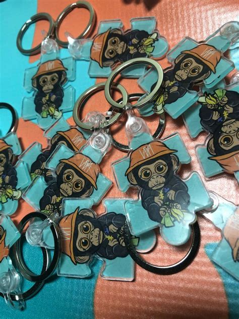 Puszle Panzee Key Chain Charm Charmed Keychain Chain