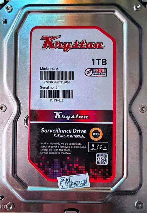 Amazon In Buy KRYSTAA TB SURVELLIANCE SATA Hard Drive Internal Online At Low Prices In