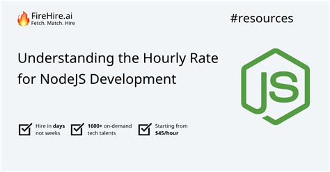 Firehire What Is The Hourly Rate For Nodejs
