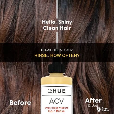 Straight Hair Acv Rinse How Often Shunsalon