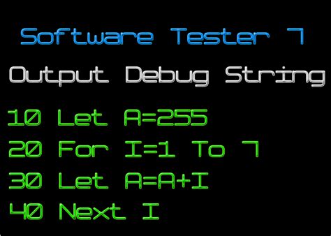 Download Software Tester 7 Font