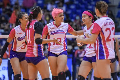 Pvl Creamline Takes Solo Lead In Semis Rallies Past Pldt Inquirer