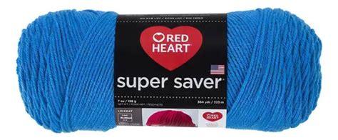 Estambre Acr Lico Liso Super Saver Red Heart Coats Color Delft