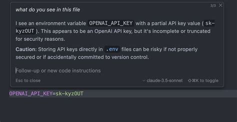 BIG SECURITY RISK Cursorignore Doesn T Seem To Work Envs Files