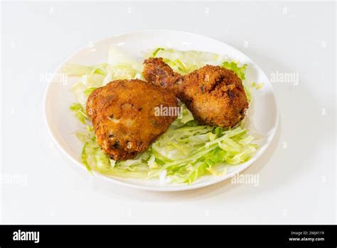 Kebab Restaurant Chef Traditional Turkish And Arabic Food Piece Of Chicken On A White