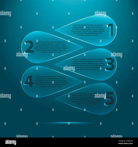 Glass Elements Of Infographics Vector Illustration Stock Vector Image
