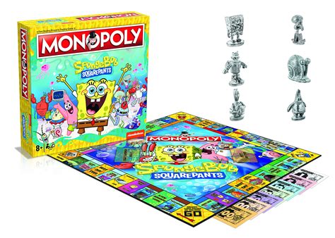 Spongebob Squarepants Monopoly Board Game Buy Online In India At Desertcart 172505039