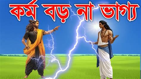 কে বড় কর্ম না ভাগ্য মানব জীবনে কর্ম ও ভাগ্যের মধ্যে কার গুরুত্ব