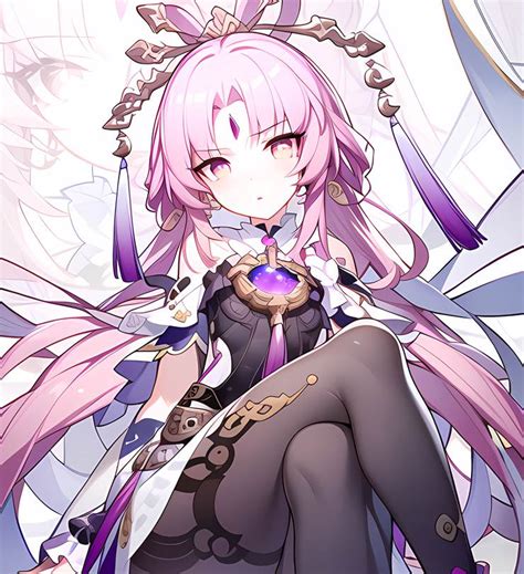 崩坏：星穹铁道插画师お兄さん的符玄插画图片 Bobopic