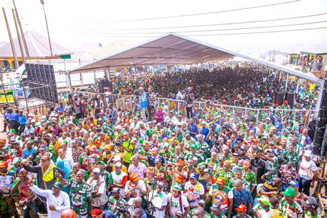 Ayu Atiku Absent As Wike Others Storm Ibadan For Makindes Re