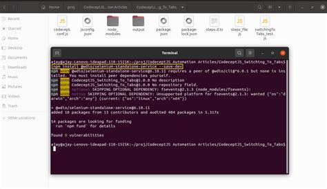 Codeceptjs Switching To Tabs Qafox