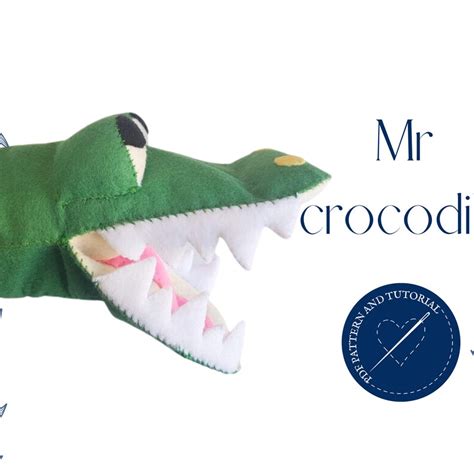 Crocodile Puppet Etsy