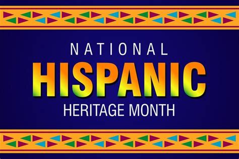 Premium Vector Flat National Hispanic Heritage Month Background