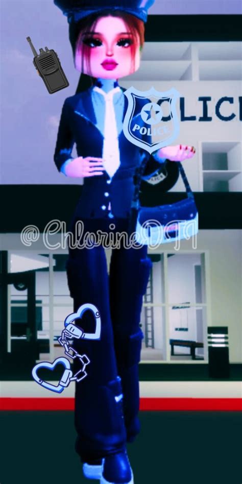 Dress To Impress Dti Police Officer Theme Inspo