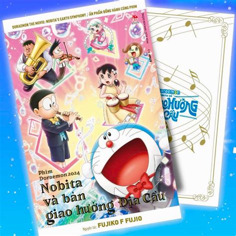 Comics Doraemon Nobita And The Earth Symphony Movie Book Shopee