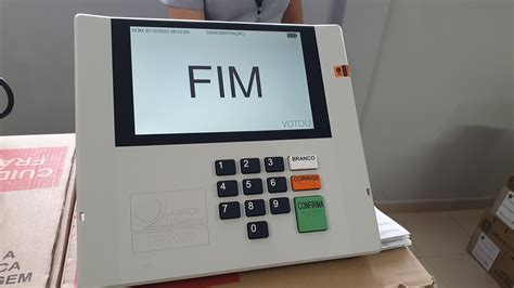 2 º Turno Balanço Parcial Mostra Que 14 Urnas Eletrônicas Foram