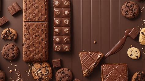 Premium Ai Image Decadent Chocolate Delights
