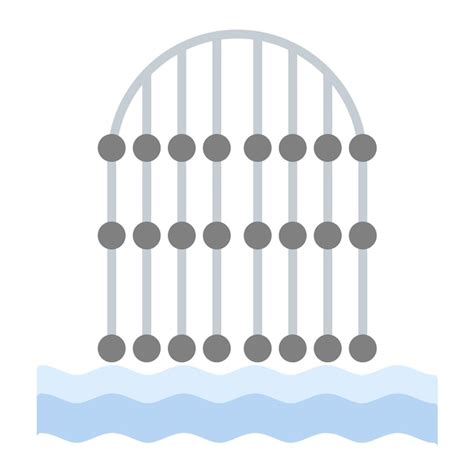 Premium Vector Cast Net Flat Illustration