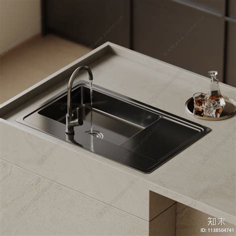 水槽3d模型下载【id1138504741】知末3d模型网