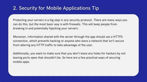 ppt best practices for securing mobile apps in 2023 powerpoint