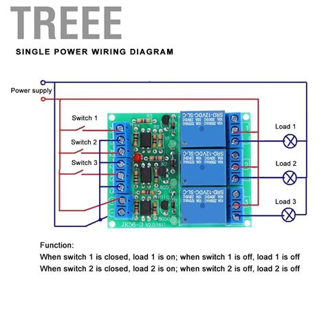 Treee โมดูลบอร์ดรีเลย์ควบคุมอิสระสำหรับวงจร Shopee Thailand