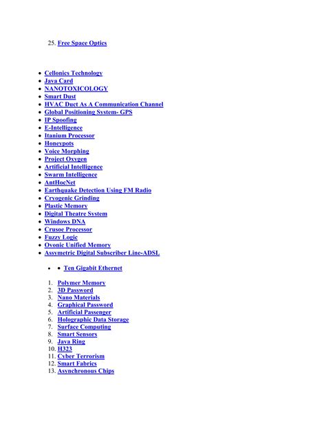 Electronics Seminar Topics Docx