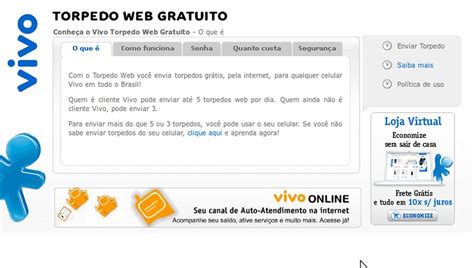 Como Enviar Torpedos Grátis