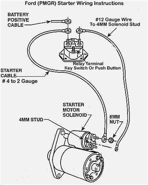 Diagram What Wires Go To The Starter Solenoid How To Wire A