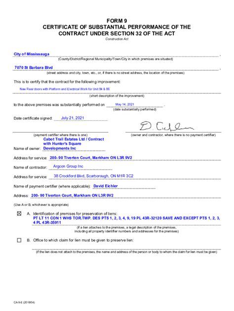 Fillable Online Form 9 Word Fax Email Print PdfFiller