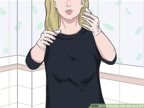 How To Dip Dye Hair With Kool Aid With Pictures Wikihow