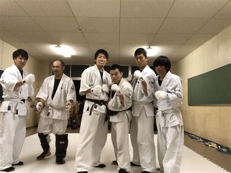 全日本直前の夜 社 全日本空道連盟 大道塾静岡西同好会