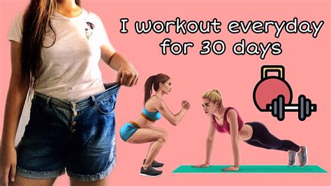 I Did 30 Minutes Workout Everyday For 30 Days ️ This Happened Youtube